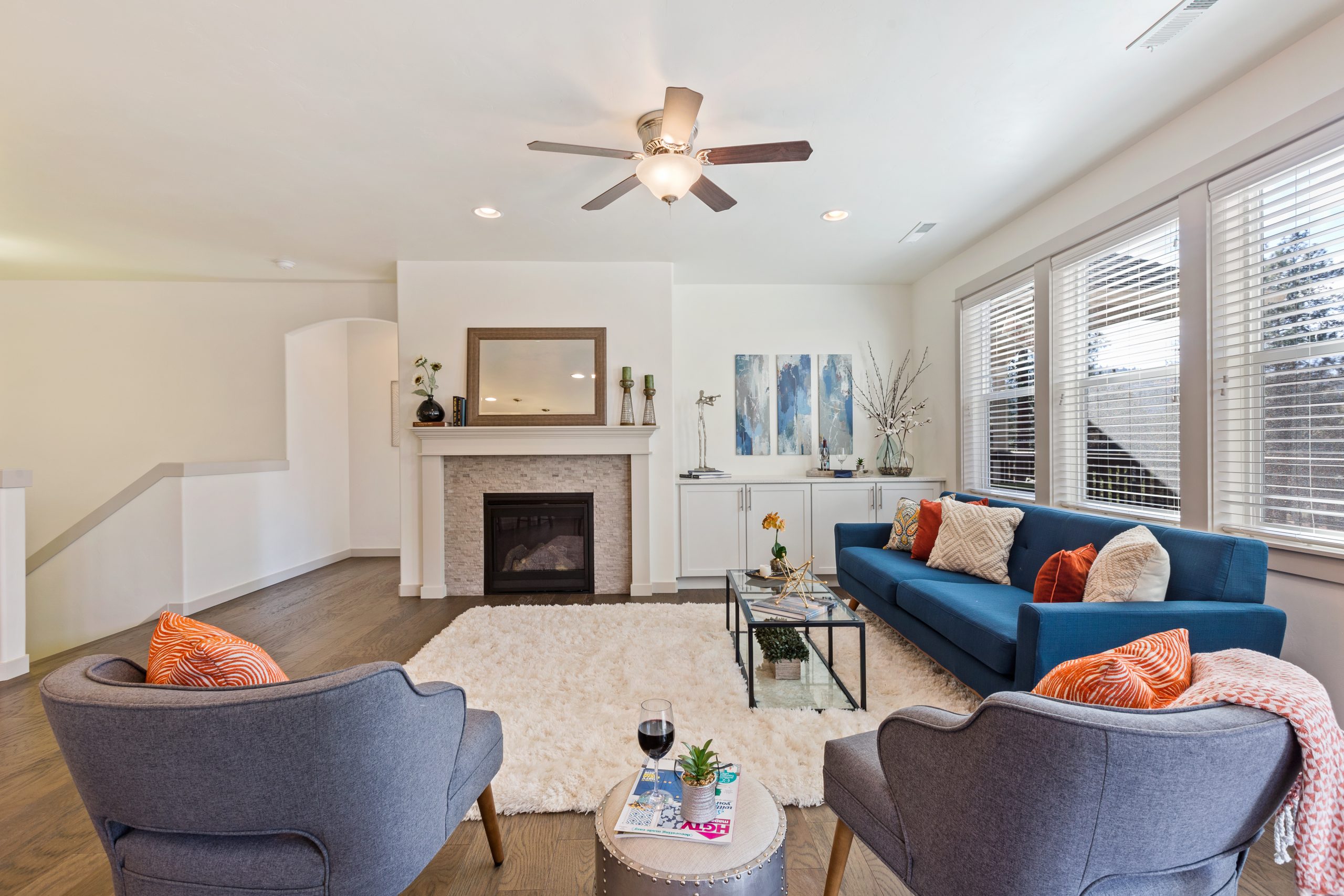Easy Ways to Refresh Your Living Room - Front Door Blog by Hayden Homes